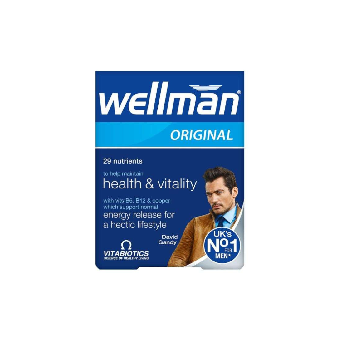 Vitabiotics Wellman Original 30 Comprimés – DetaMed – Parapharmacie de ...